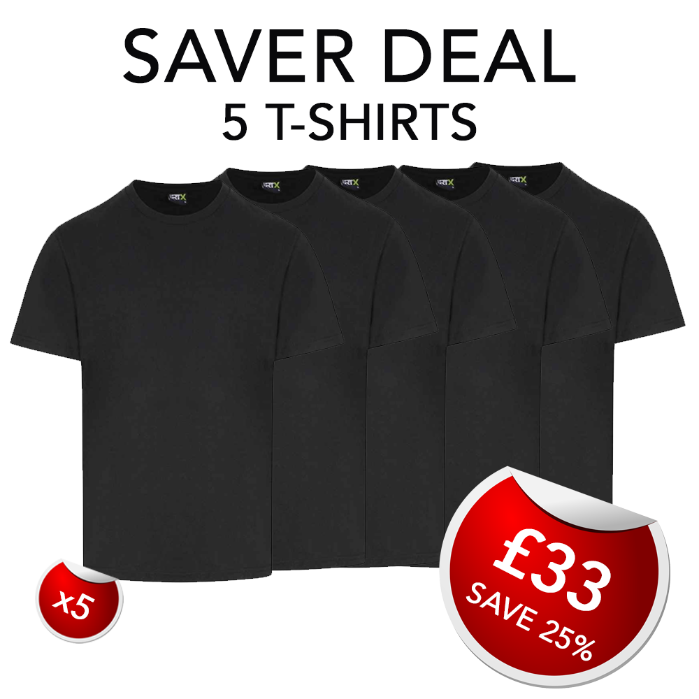 SAVER DEAL :: 5 T-SHIRTS – CustomisedStuff