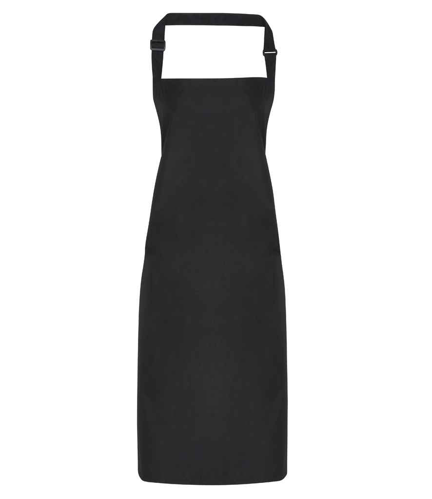 Bib Apron (WITHOUT pocket) - Black – CustomisedStuff