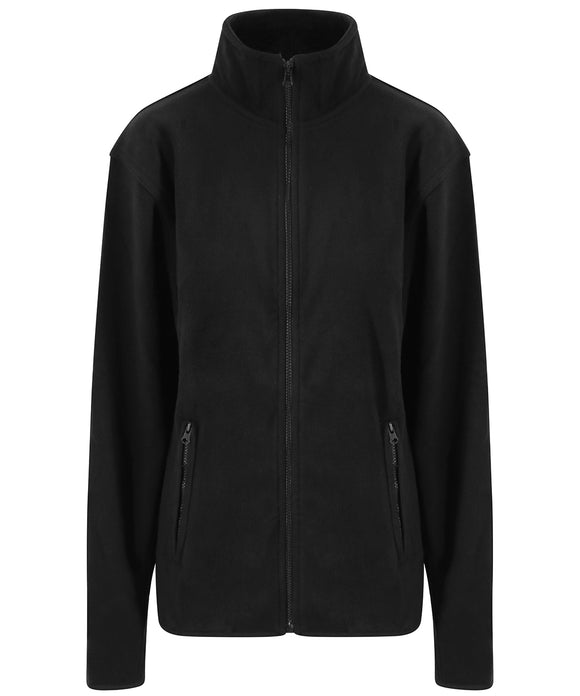 Micro Fleece Jacket - Black – CustomisedStuff